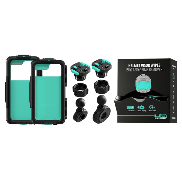 Starter Kit - 2 Cases / 2 Mounts / Visor Wipes– UA Distribution